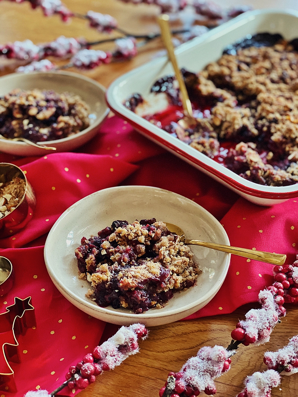 Christmas Crumble - Fashion Kitchen